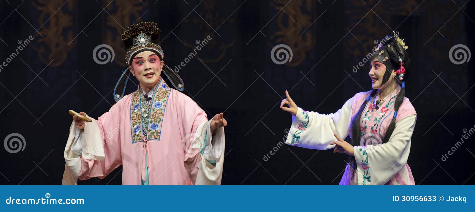 Chinese Traditional Opera Actor with Theatrical Costume Stock Image ...
