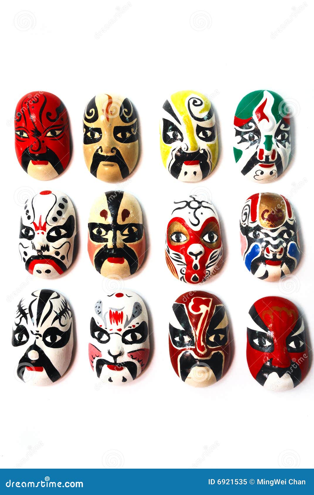 Chinese Traditional Opera Mask Stock Image - Image of asia, paint: 6921535