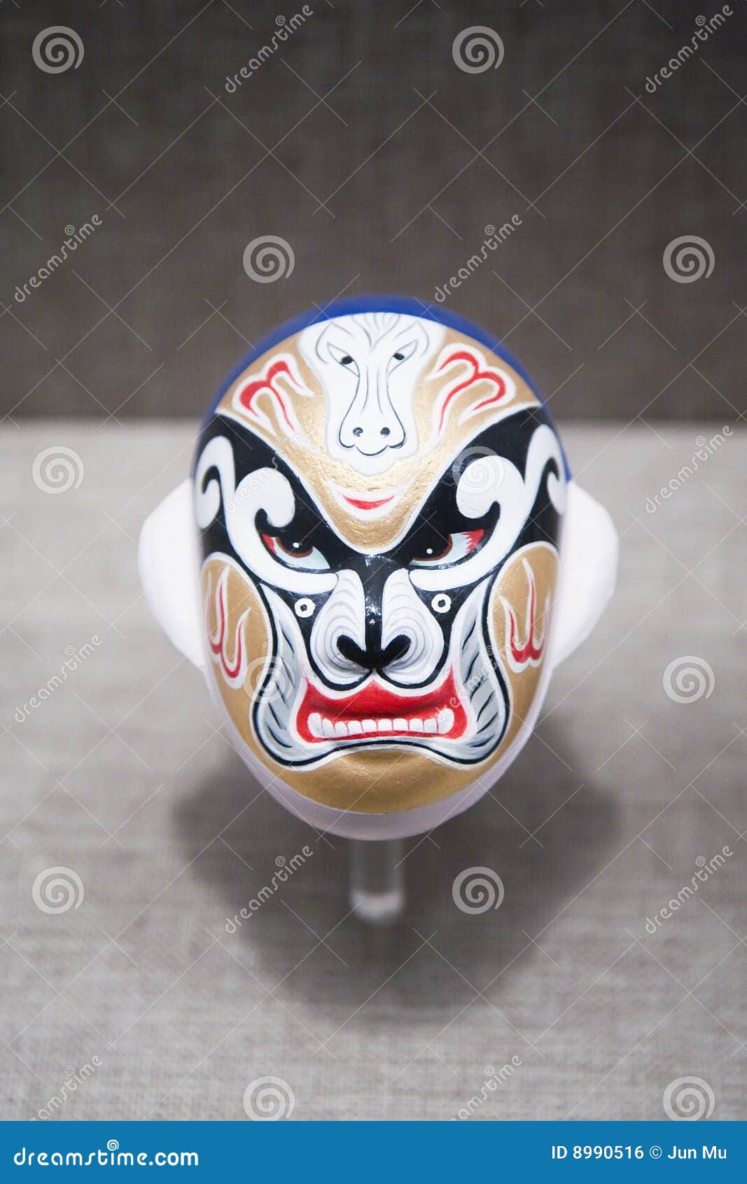 Chinese Traditional Opera Mask Stock Photo - Image of king, colorful ...