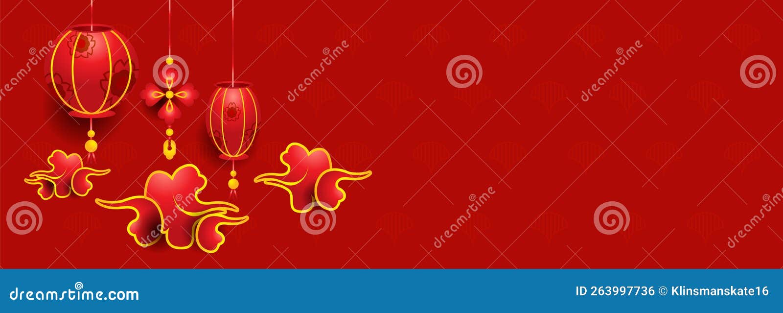 Chinese Traditional Oriental Banner Design Background Stock Vector ...