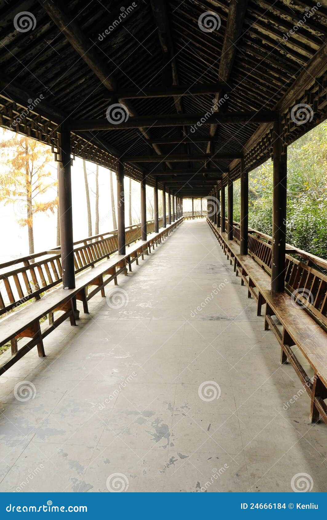 Chinese traditional porch stock photo. Image of corridor - 24666184