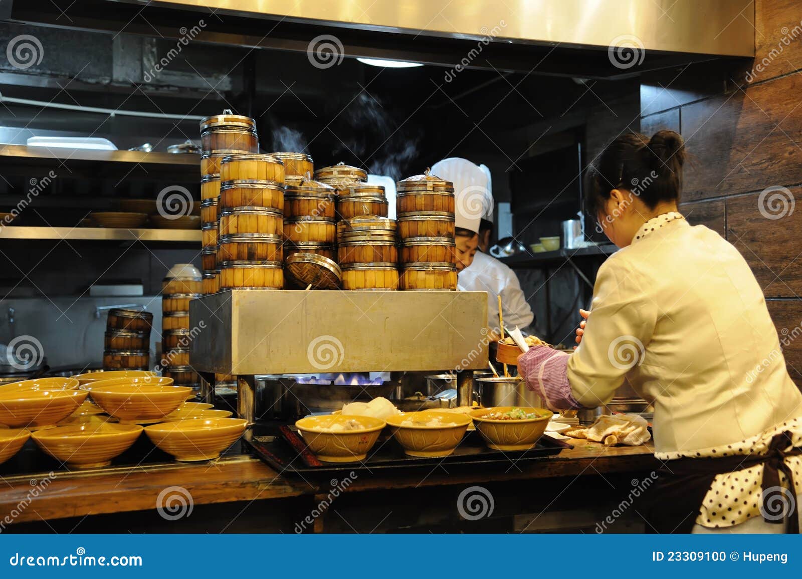 Chinese Traditional Restaurant Interior Editorial Image - Image of ...