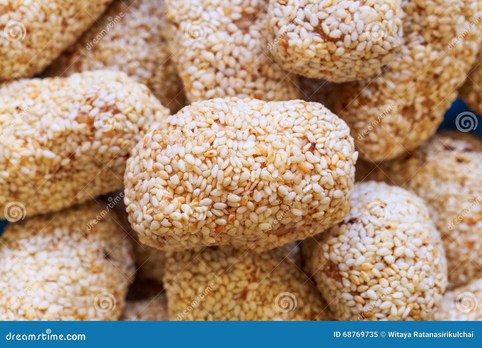 Chinese Traditional Sesame Candy Bars Stock Image - Image of sesame ...