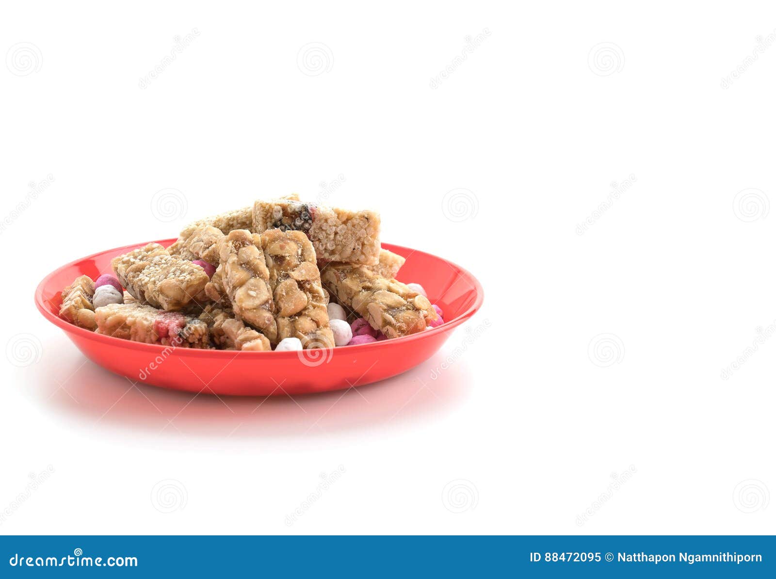 Chinese Traditional Snack Peanuts and Sesame Candy Bars Stock Image ...