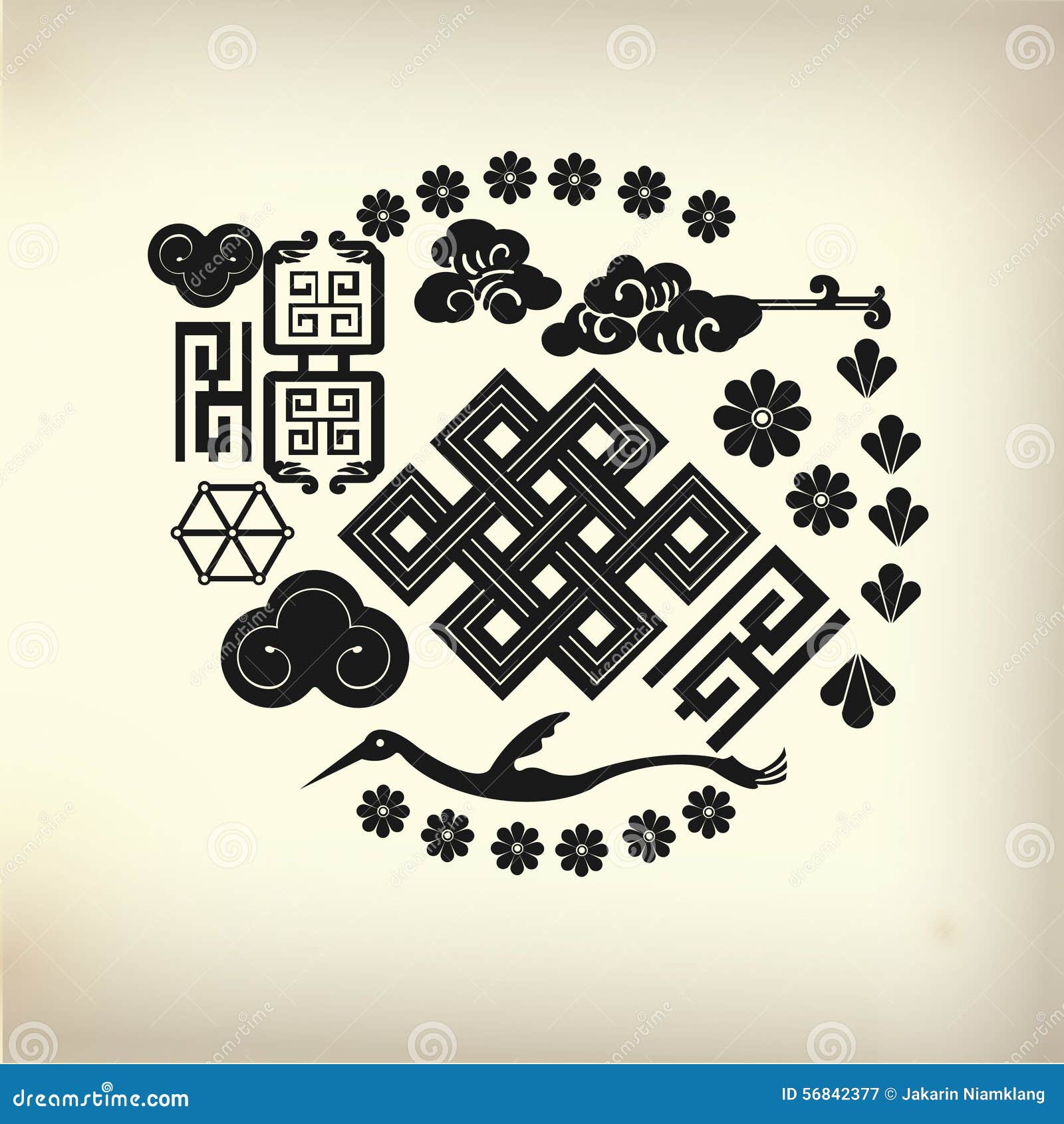 Chinese Traditional stock illustration. Illustration of chinese - 56842377