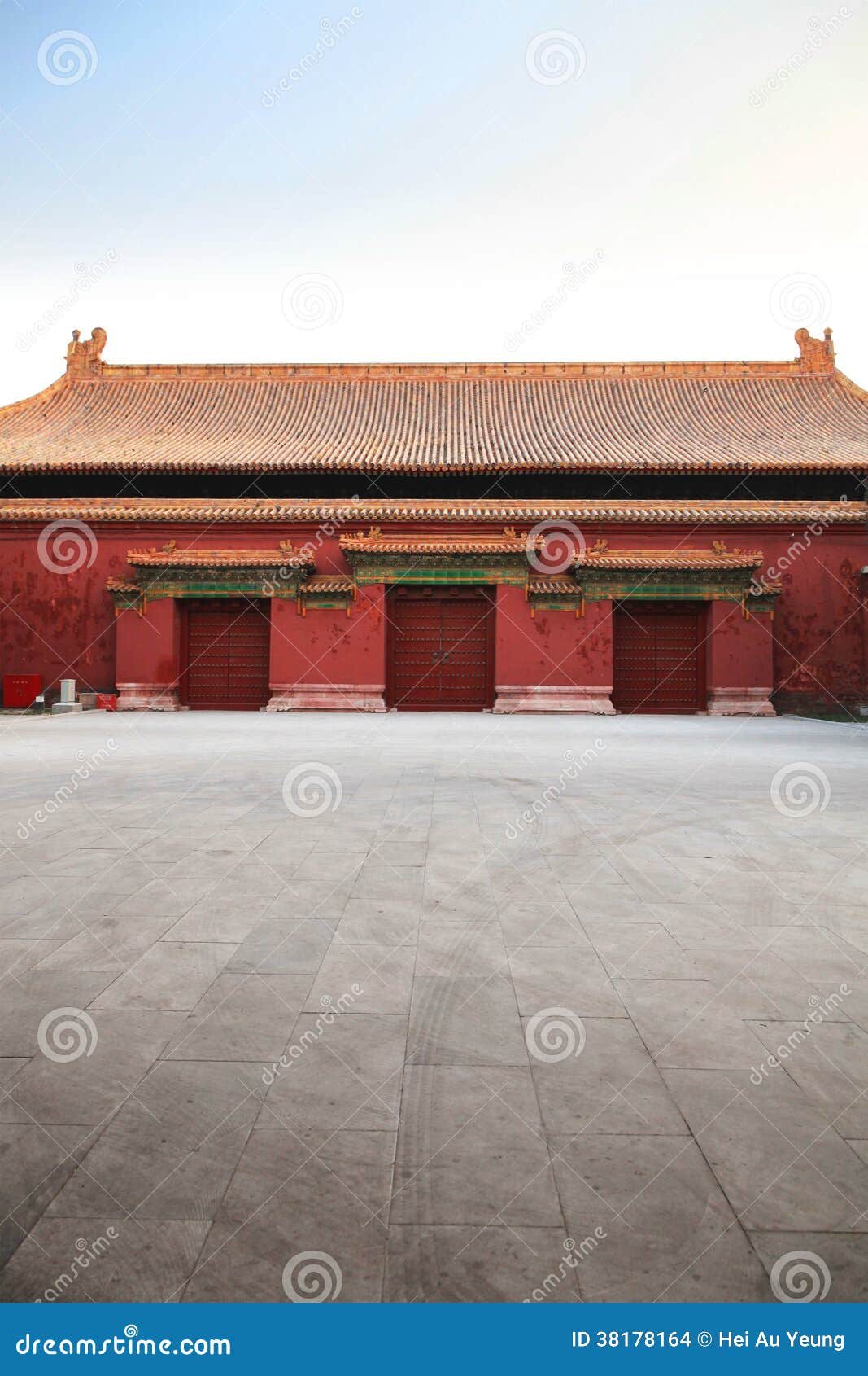 Chinese Traditional Temple stock photo. Image of city - 38178164