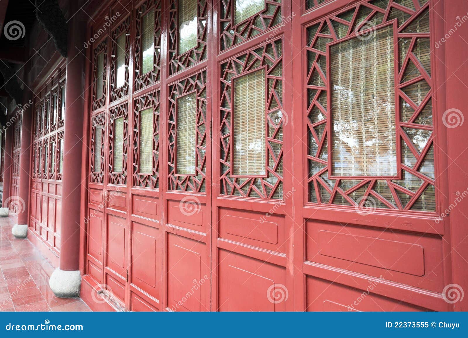 Chinese Traditional Window and Door Stock Image - Image of door, asia ...