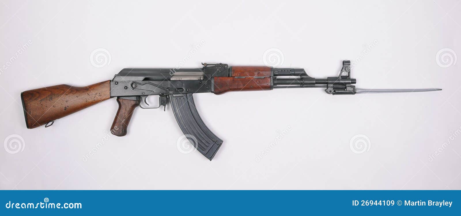 Chinese Type 56 Assault Rifle. Kalashnikov. Royalty-Free Stock Image ...