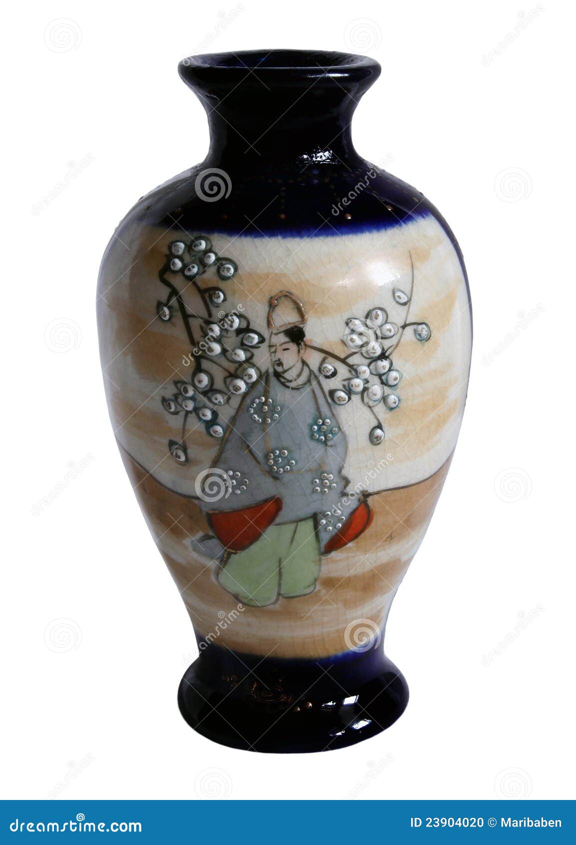 Chinese vase stock photo. Image of asian, museum, painted - 23904020