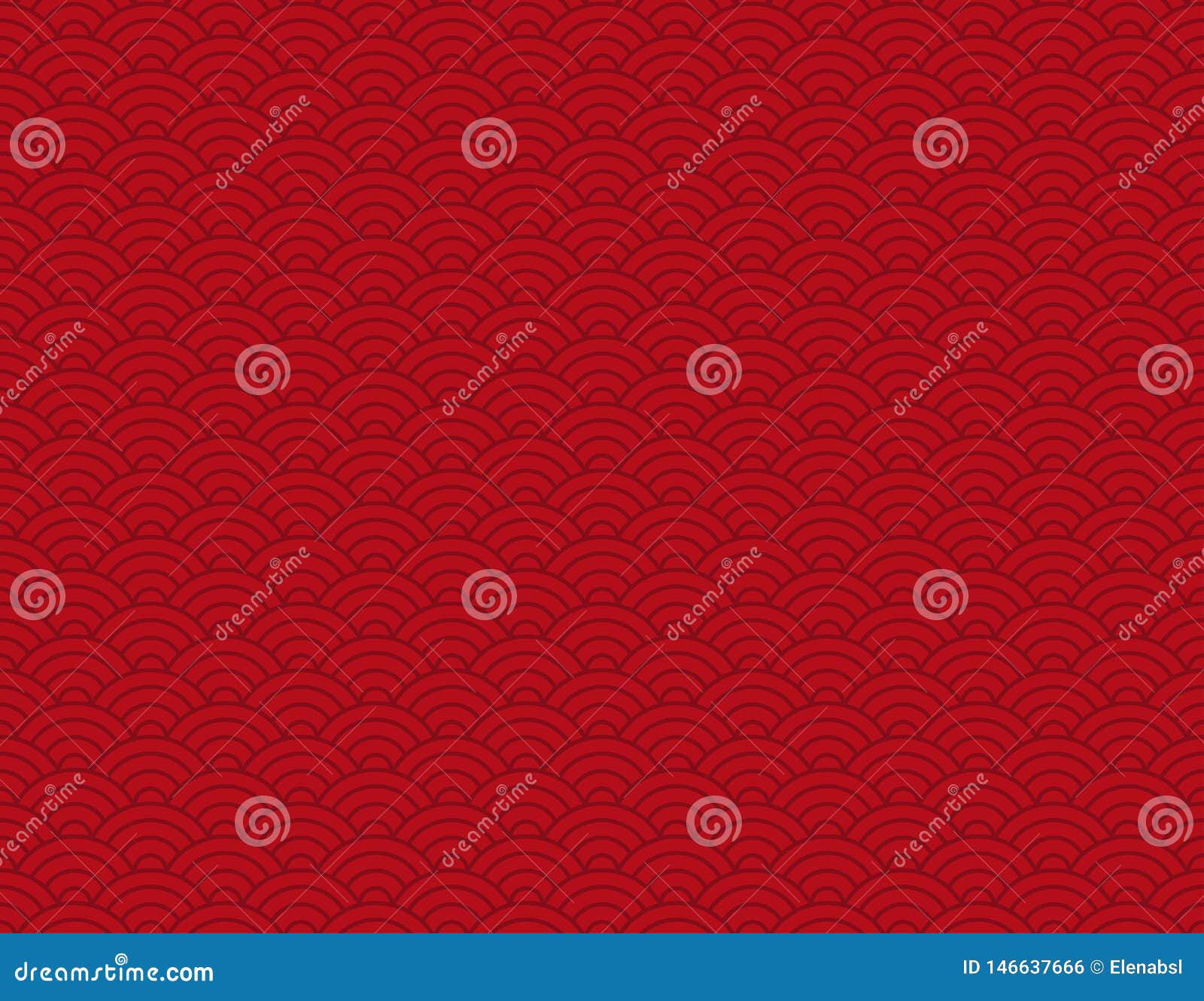 Chinese Vector Background with Waves Stock Vector - Illustration of ...