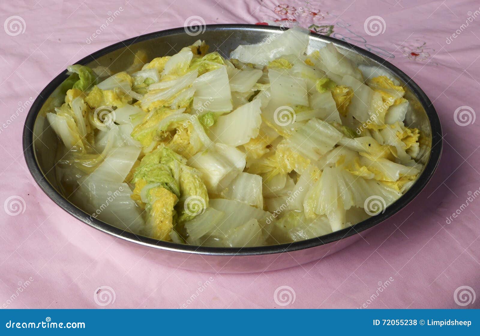 Chinese Vegetable Dish Braised Napa Cabbage Stock Photo - Image of ...