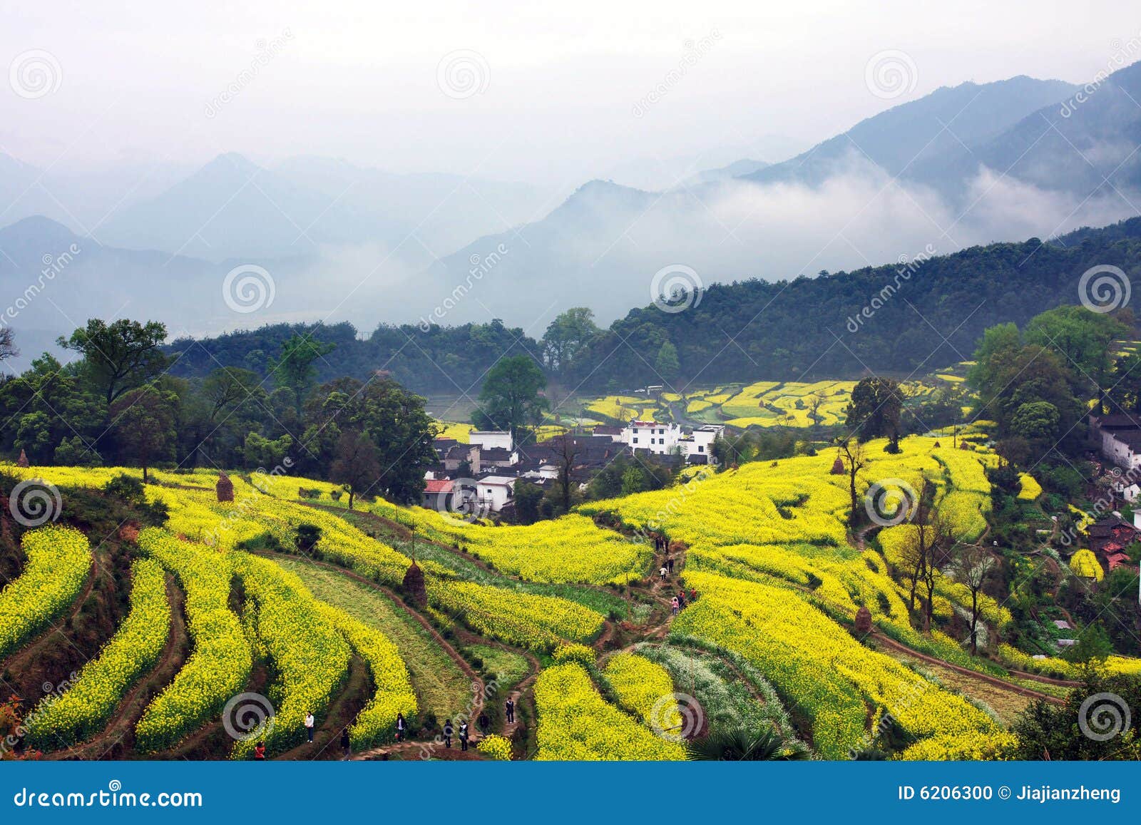 Chinese village stock photo. Image of engaging, interest - 6206300
