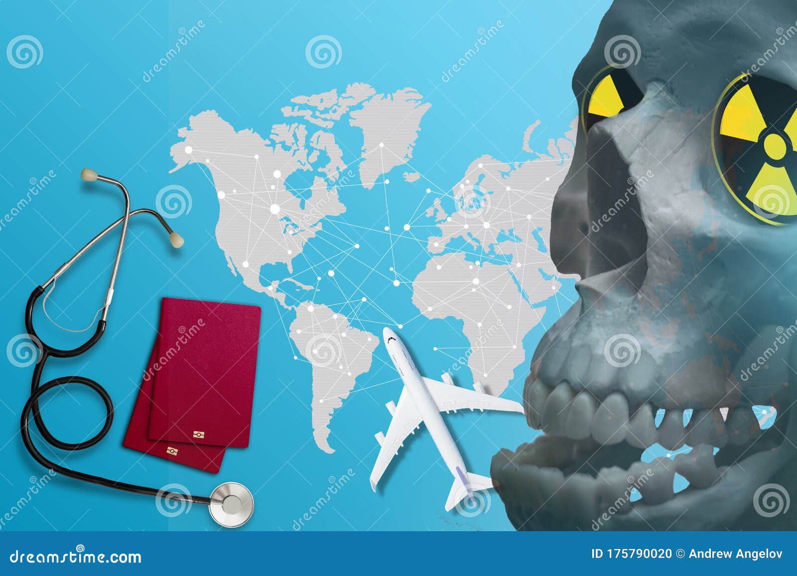 Chinese Virus, Plane, Passport, World Stock Photo - Image of medicine ...