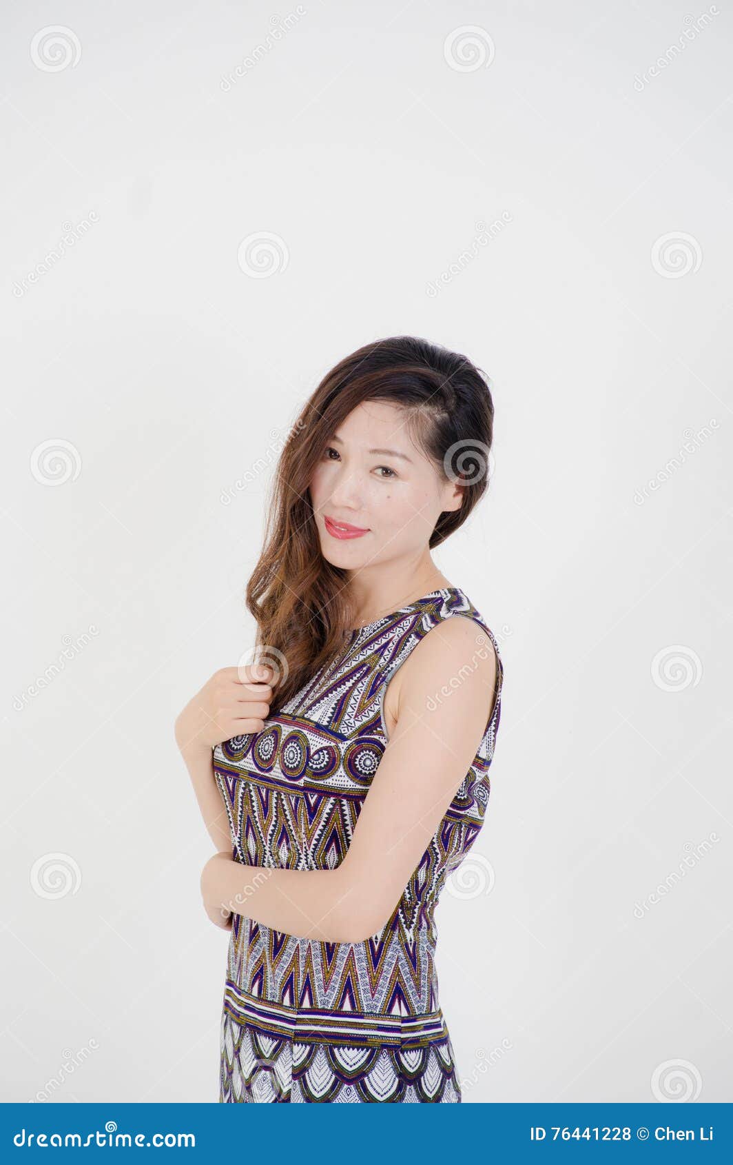 Chinese Vrouw stock foto. Image of chinees, gezelschap - 76441228