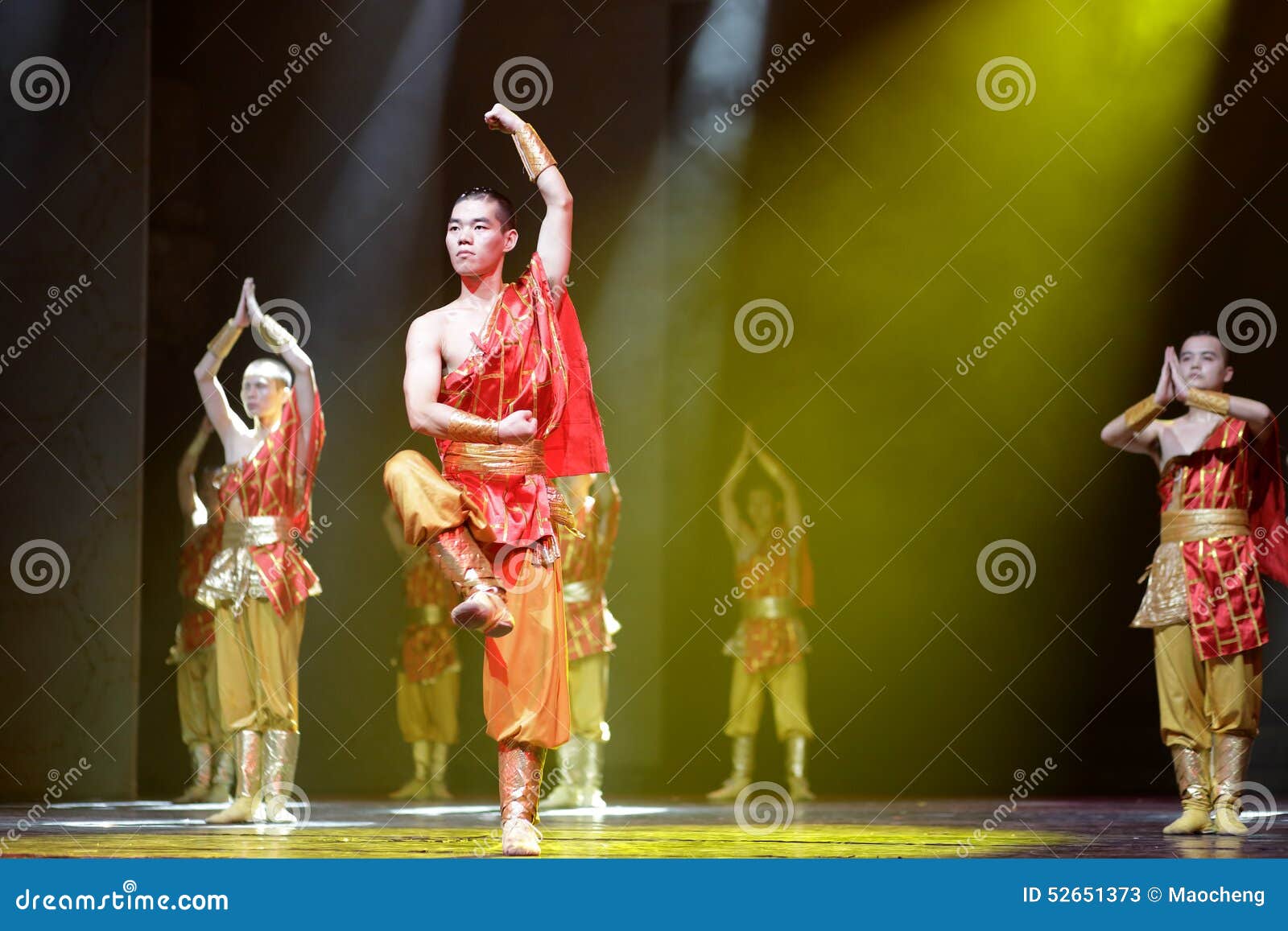 Chinese warrior monk editorial stock photo. Image of buddhist - 52651373