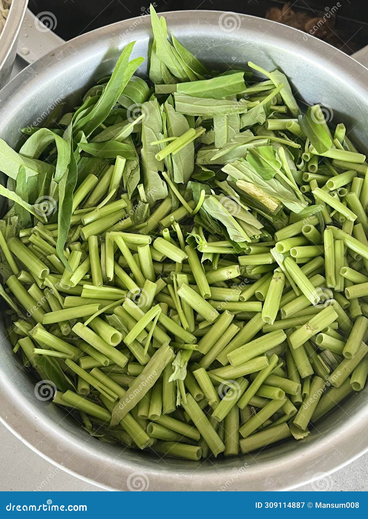 Chinese Water Convolvulus for Cooking Stock Image - Image of plant ...