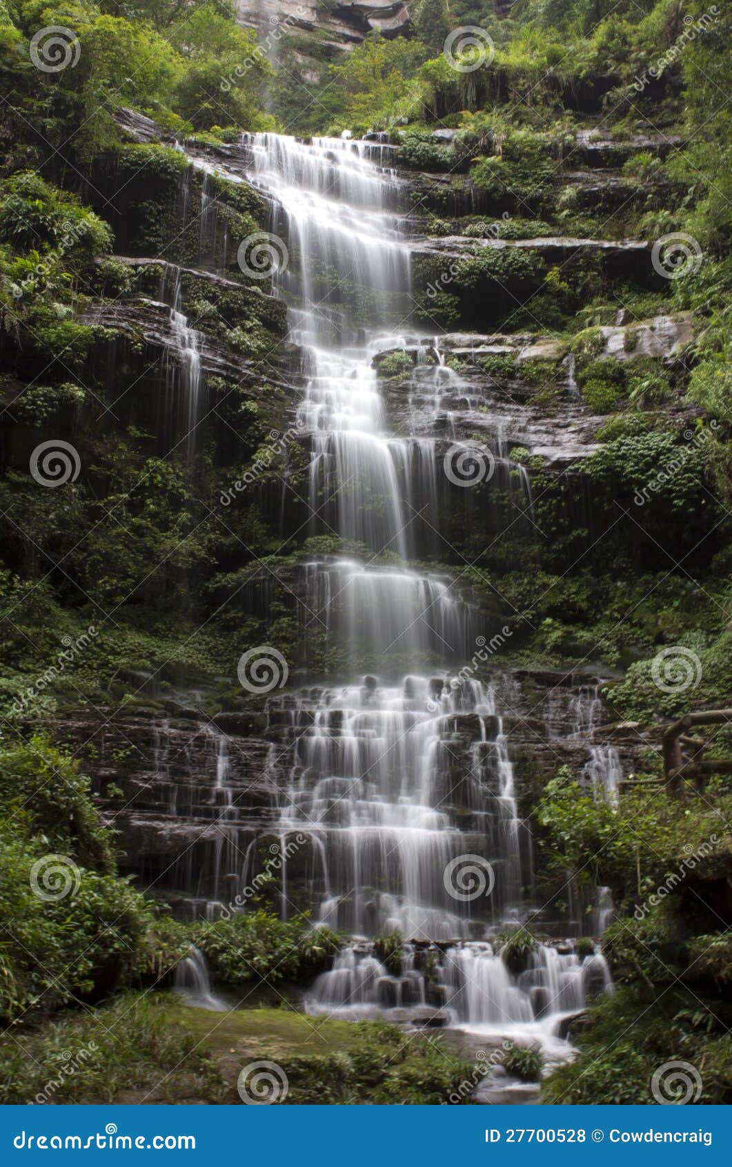 Chinese Waterfall stock photo. Image of creek, stream - 27700528