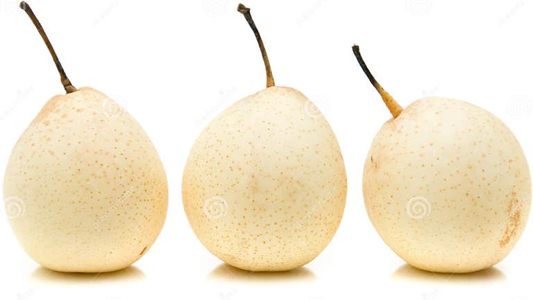 Chinese White Pear stock image. Image of five, healthy - 13273351