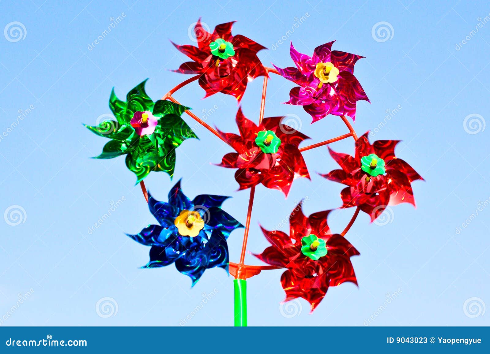 Chinese windmill stock image. Image of circle, circular - 9043023