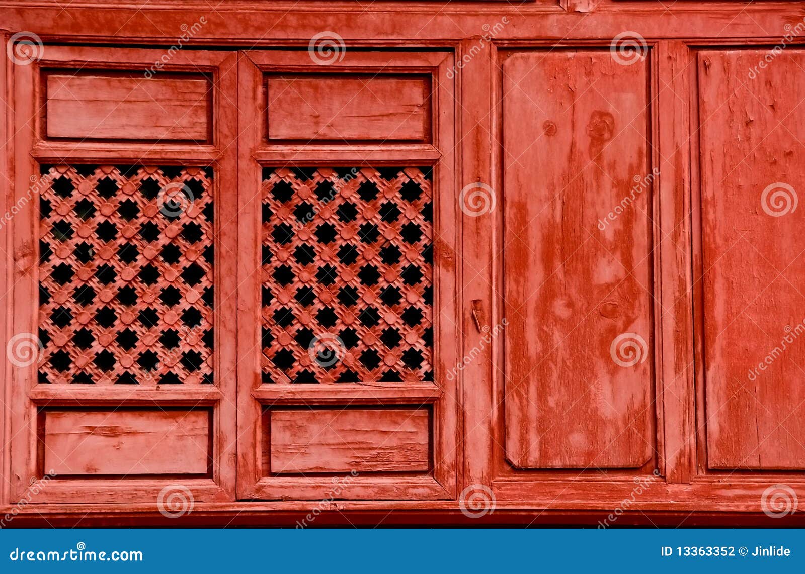 Chinese window stock photo. Image of pattern, decorative - 13363352