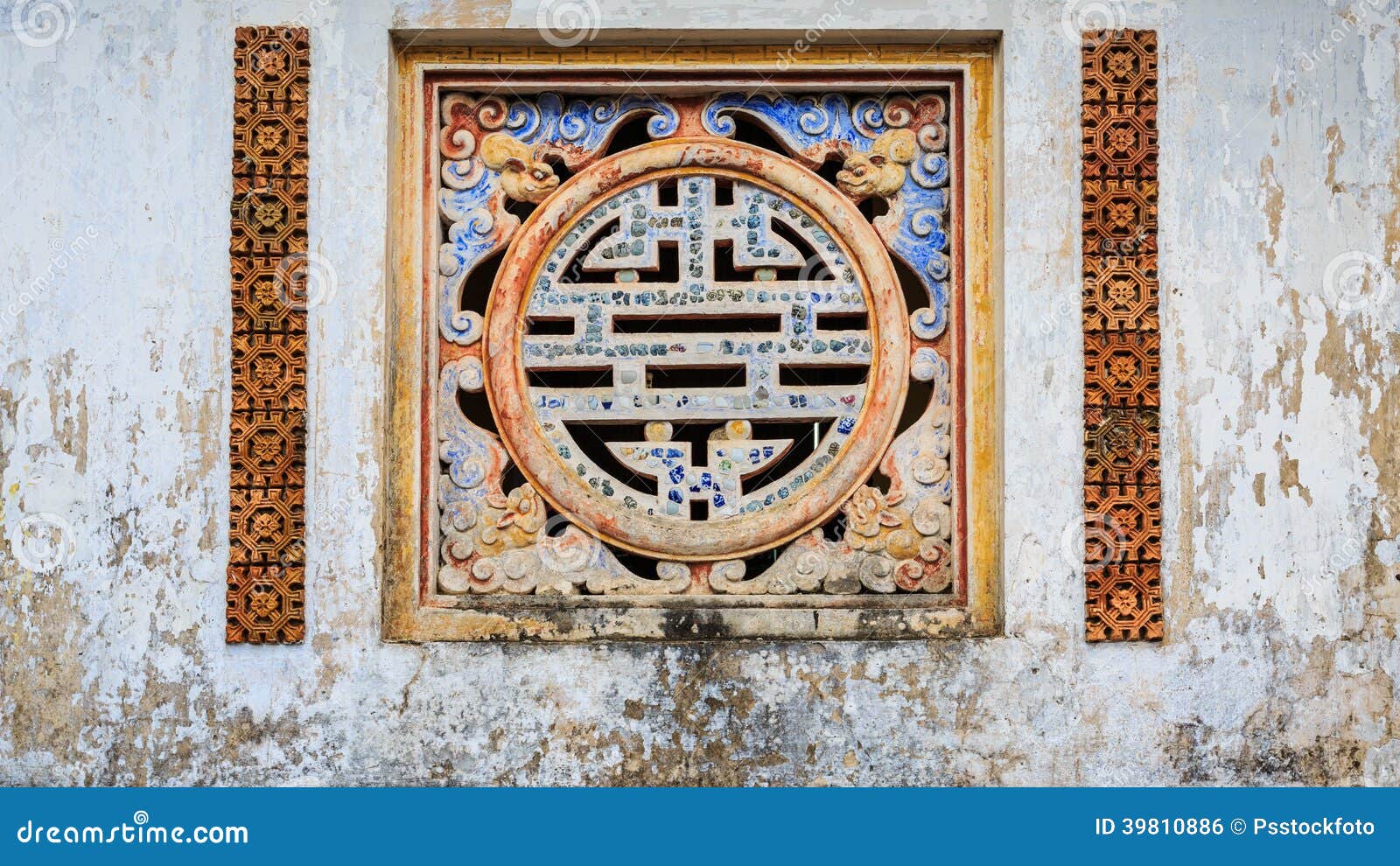 Chinese window stock photo. Image of china, style, circle - 39810886