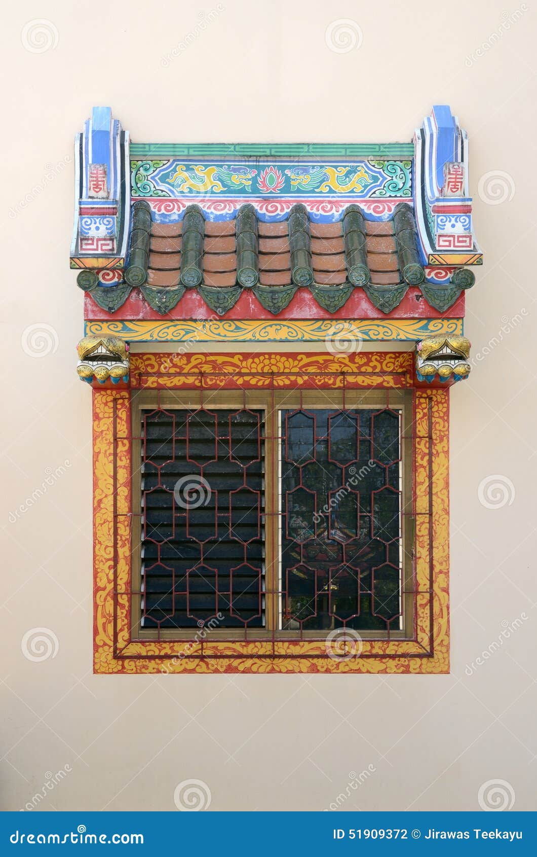 Chinese Window stock photo. Image of chinese, asia, emperor - 51909372