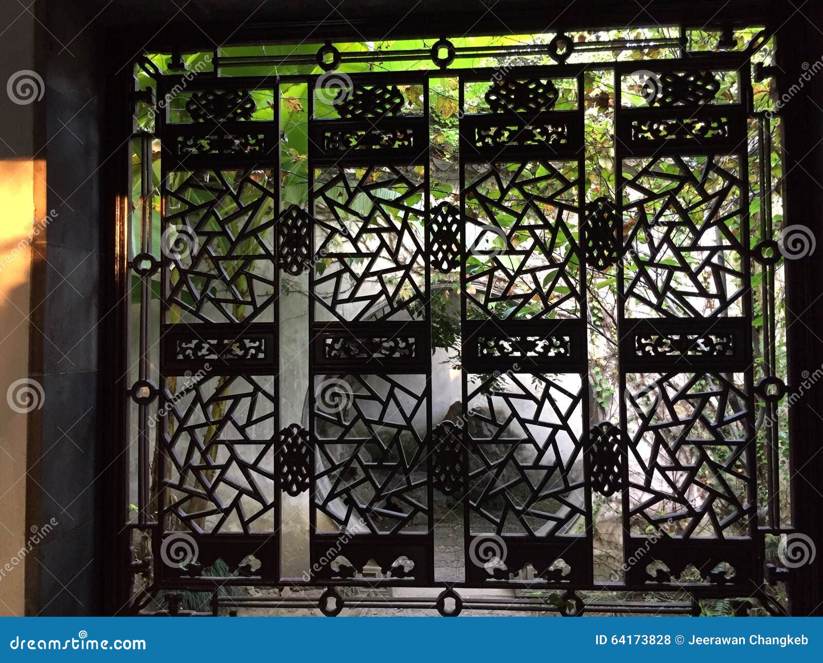 Chinese windows stock photo. Image of daylighting, archiecture - 64173828
