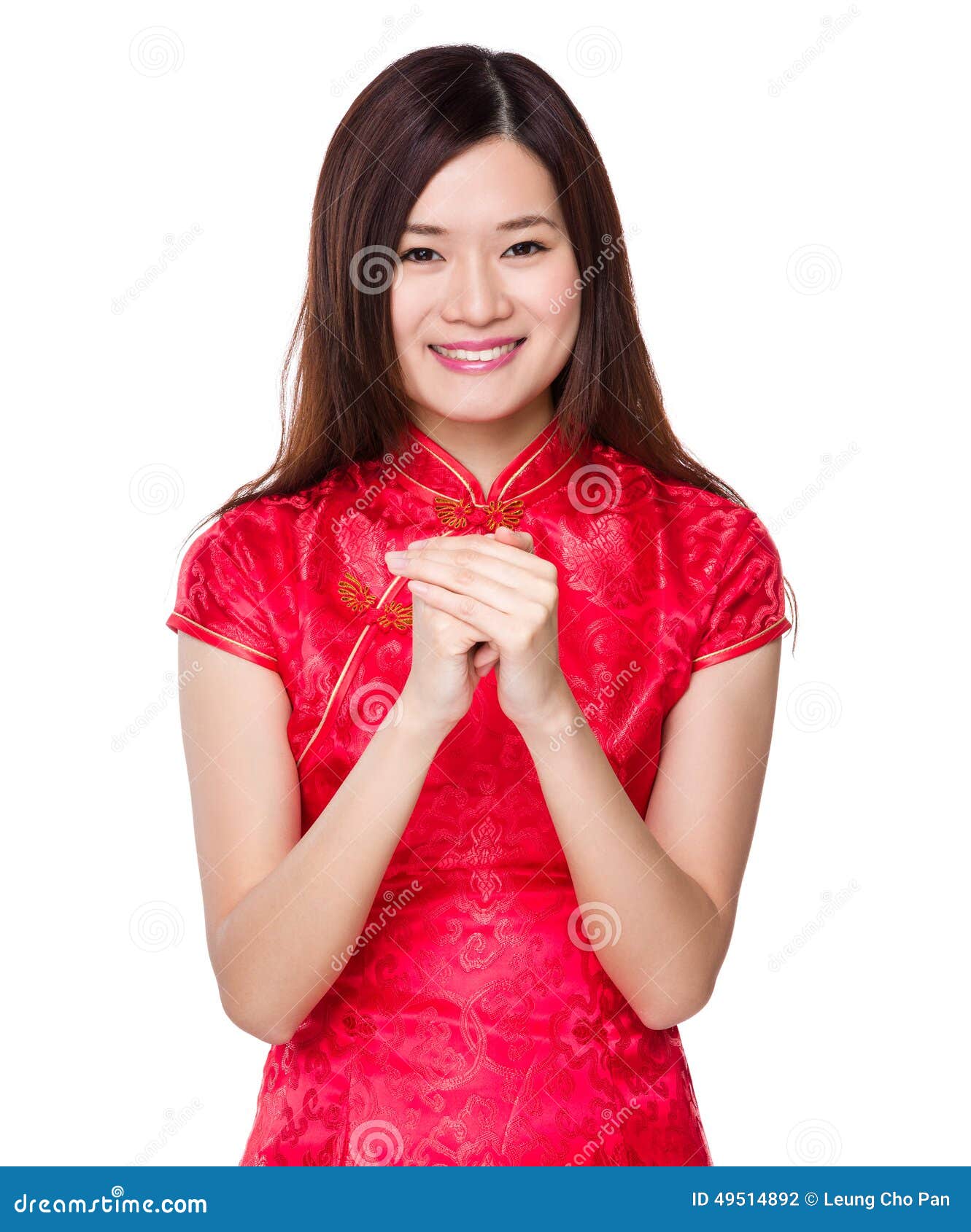 Chinese Woman Hand Shake Congratulation Sign Stock Photos - Free ...