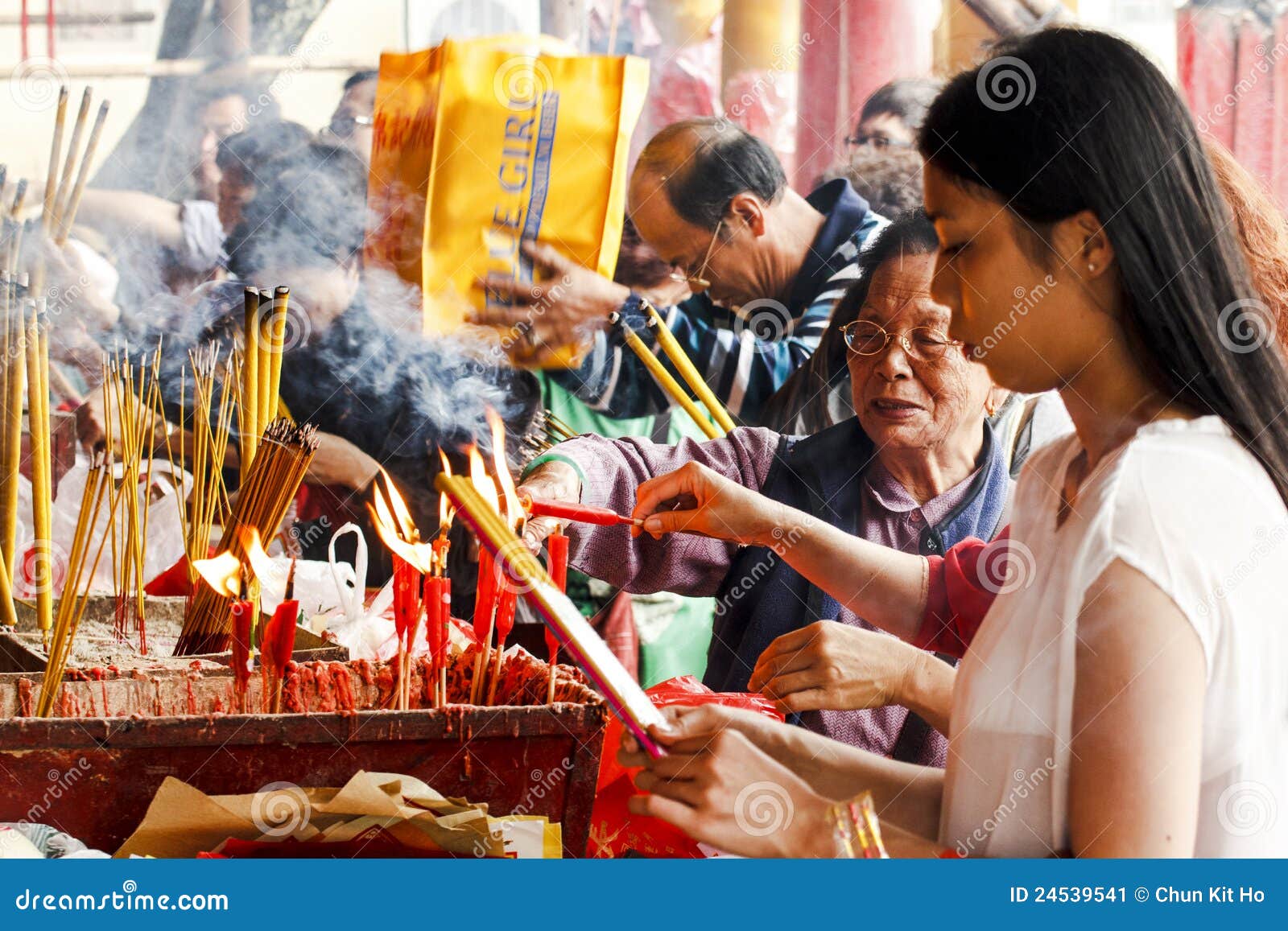Chinese Tea For Worship Predecessor. Stock Photography | CartoonDealer ...