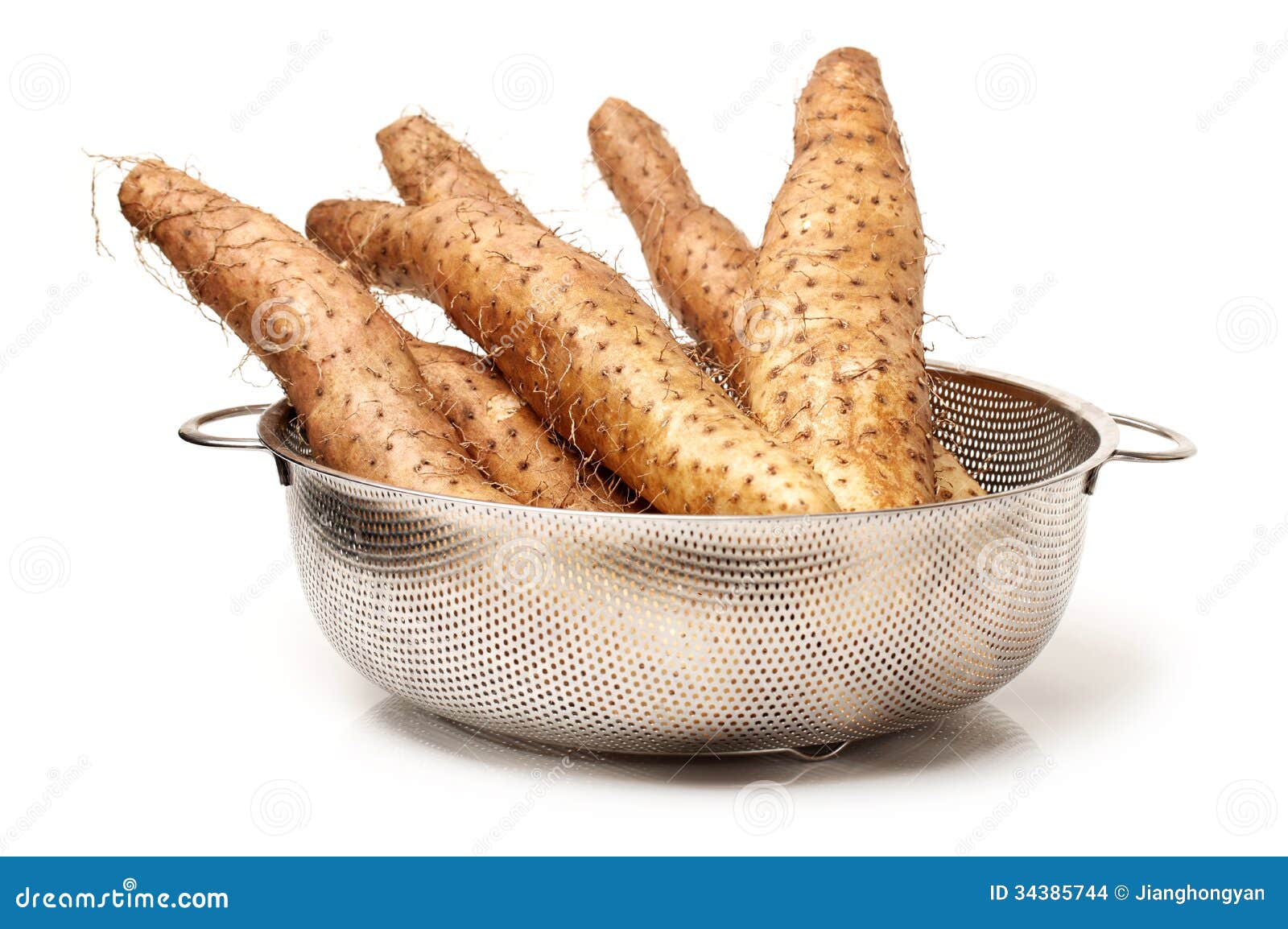 Chinese yam stock photo. Image of root, chinese, space - 34385744
