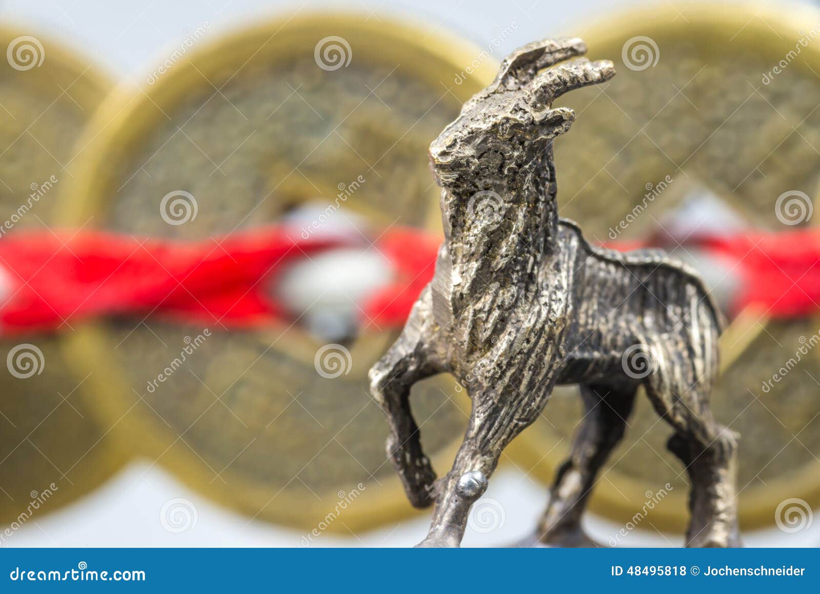 2015, Chinese Year of the Ram Stock Photo - Image of sword, figure ...