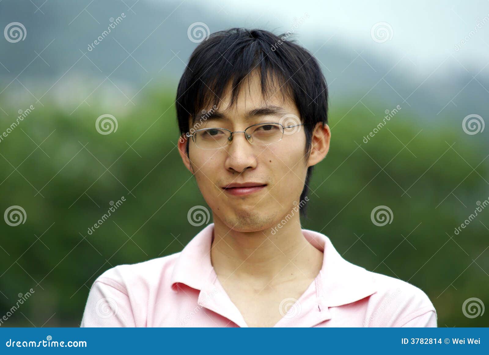 Chinese Young Man stock photo. Image of people, face, attentive - 3782814