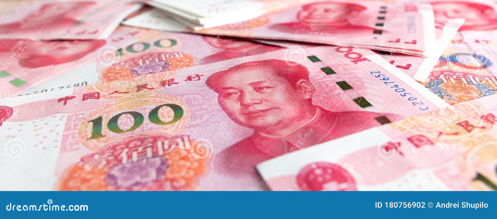 Chinese Yuan As Abstract Background Stock Photo - Image of paper, white ...