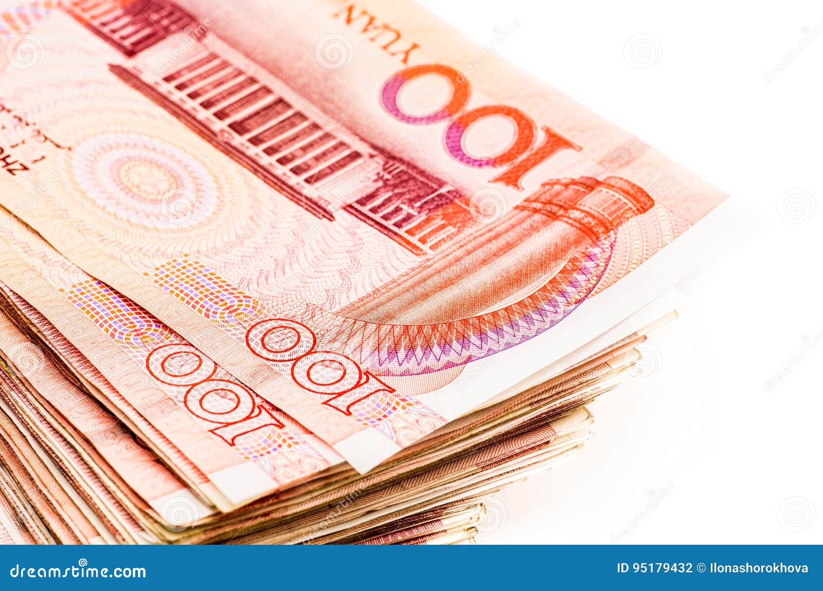 Chinese Yuan Bank Note Currency Stock Photo - Image of count, hold ...