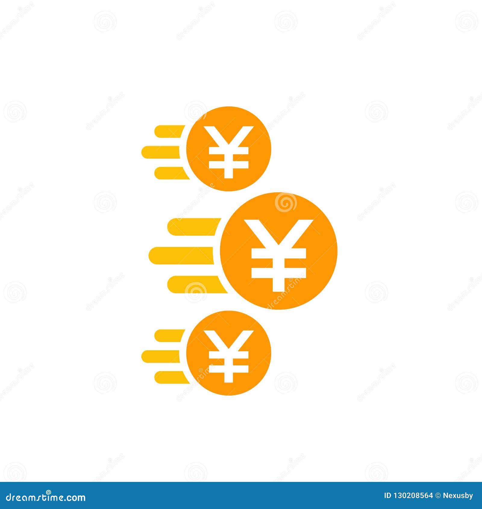 Chinese Yuan Payments, Money Transfer Icon Stock Vector - Illustration ...