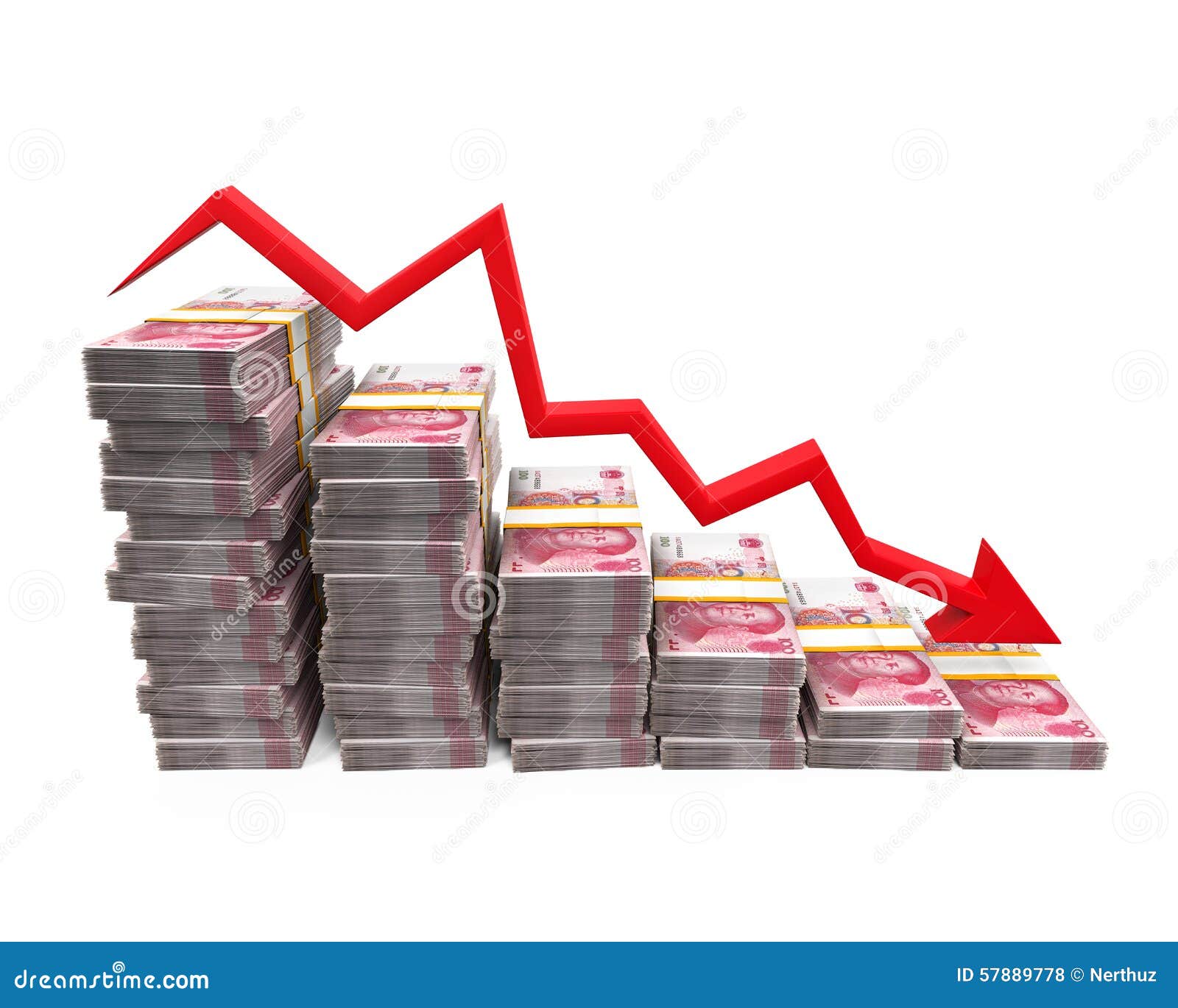 Chinese Yuan And Philippine Peso Won Symbols Isolated On White ...