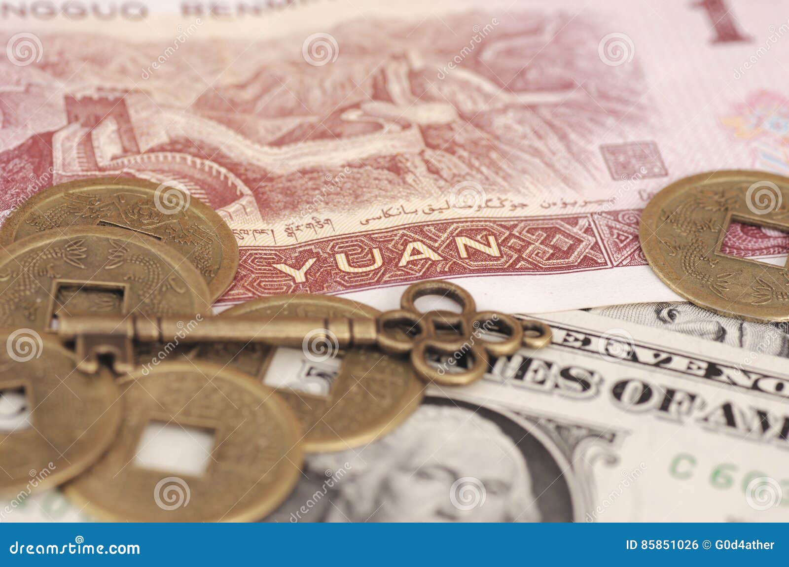 Chinese yuan stock photo. Image of yuan, note, reverse - 85851026