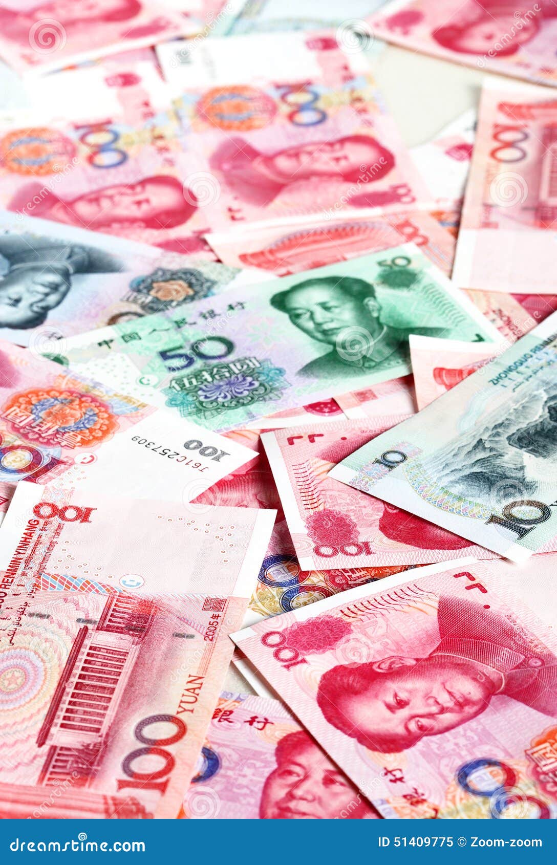 Chinese yuans stock image. Image of business, currency - 51409775