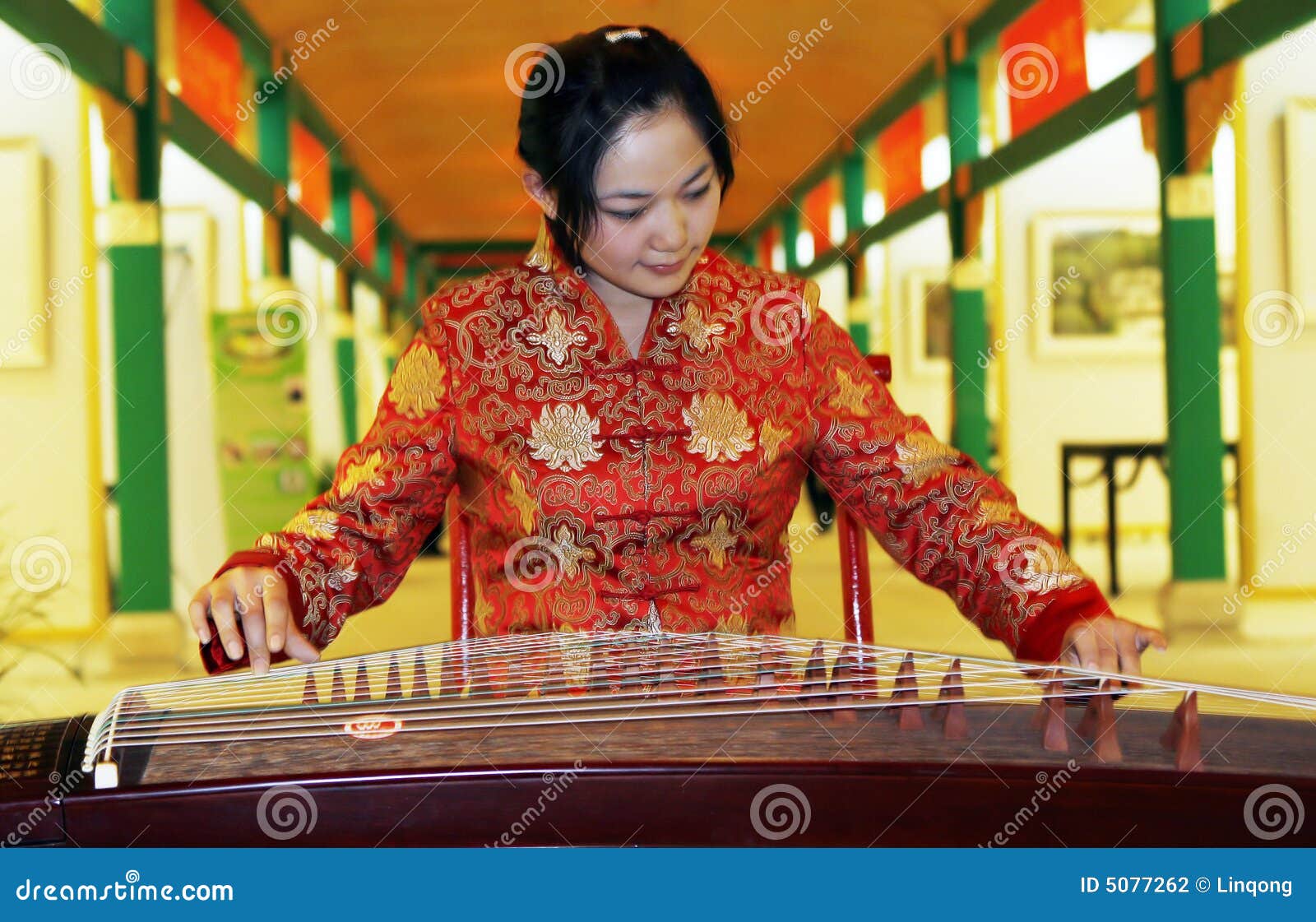 Chinese Zither . Stock Photography - Image: 5077262