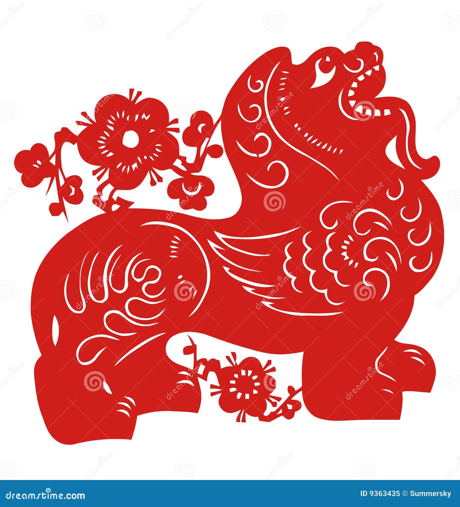 Chinese Lion Logo