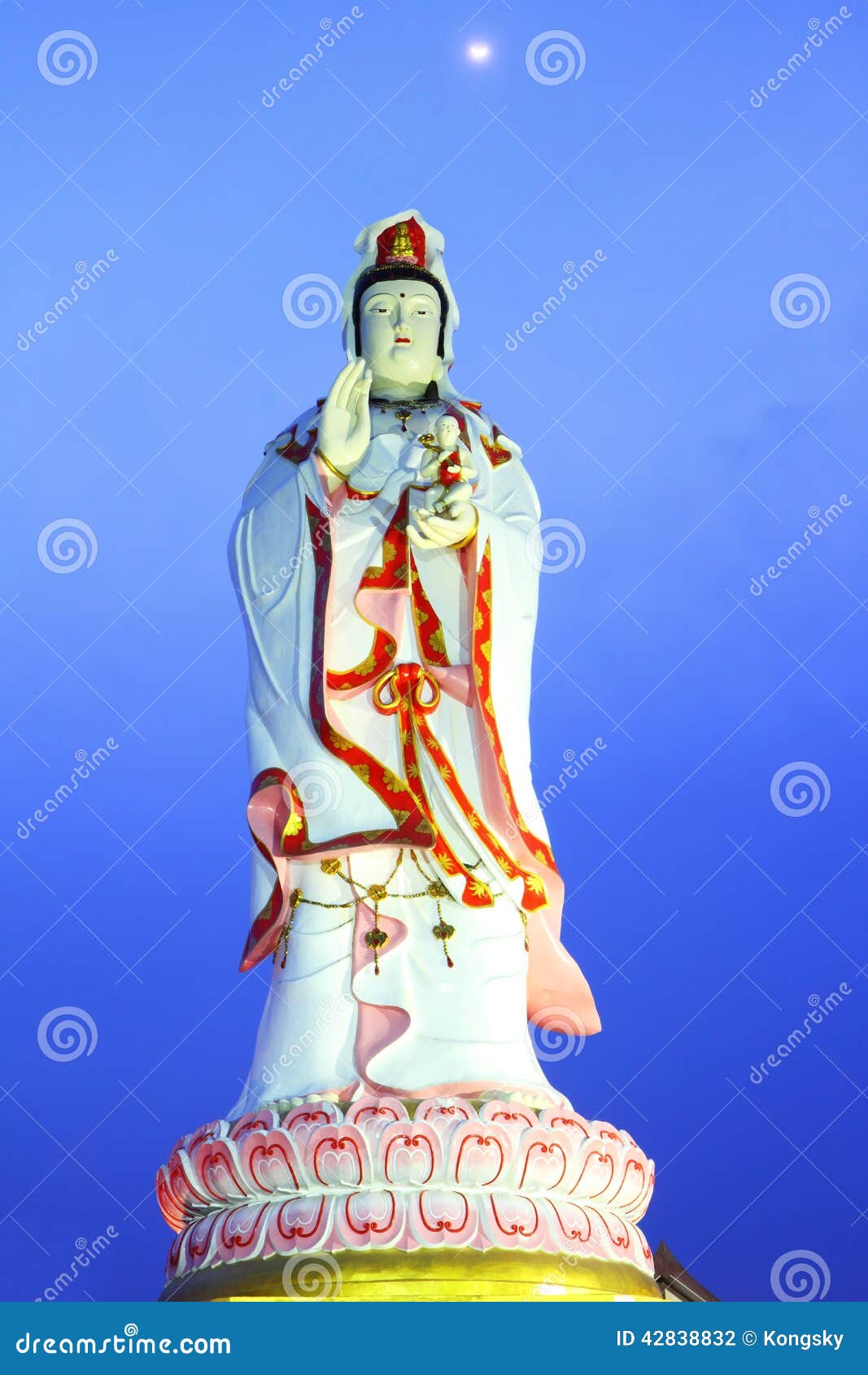 Chineses female god stock photo. Image of religion, peace - 42838832