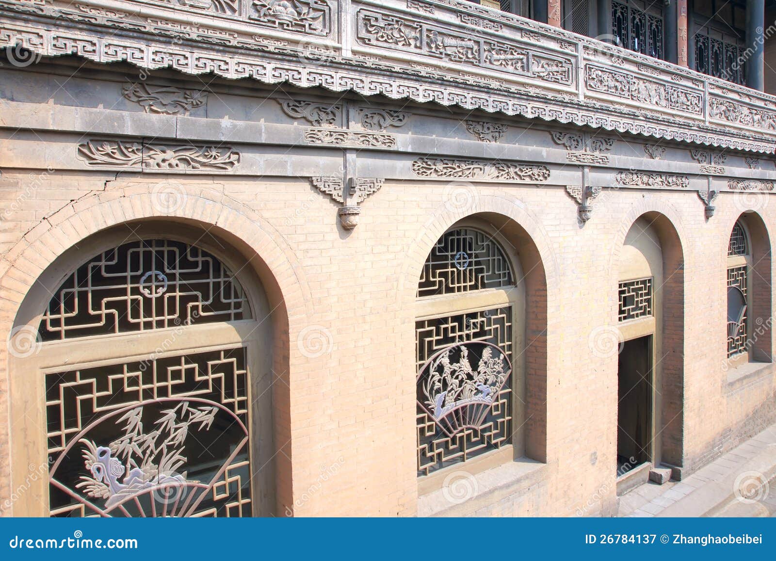 Chineses window stock image. Image of ornament, building - 26784137