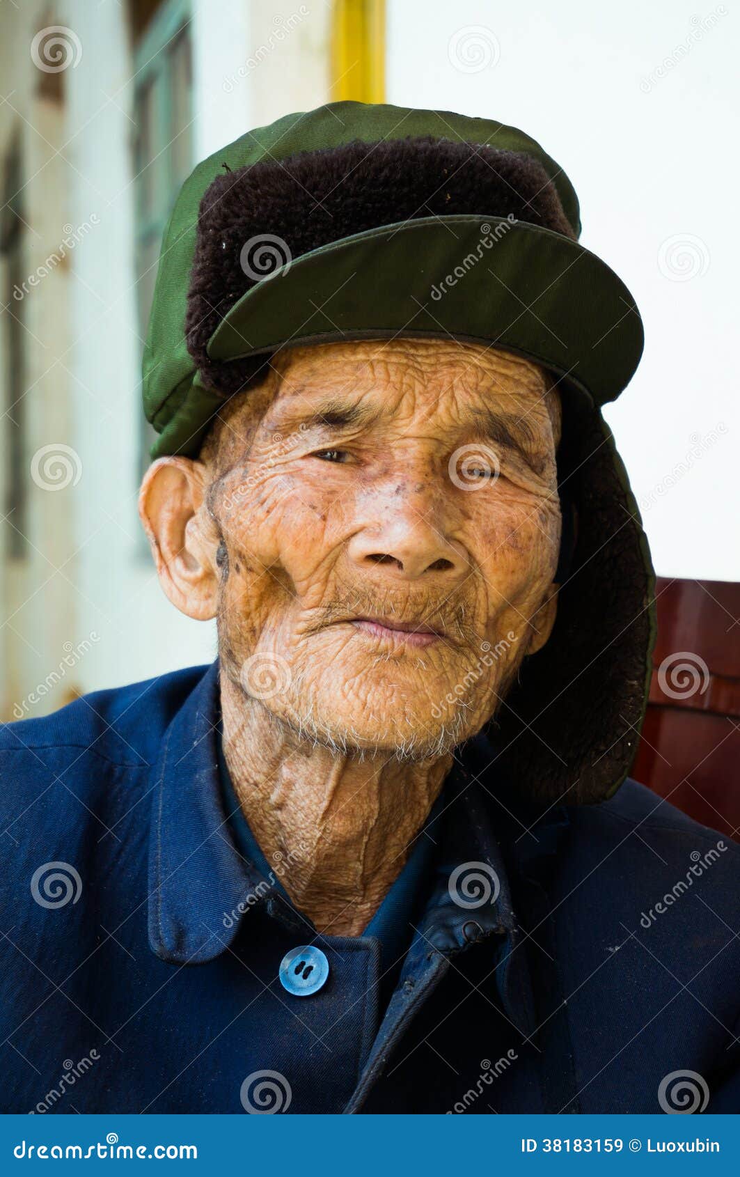 Chinesischer alter Mann stockbild. Bild von mann, erwachsener - 38183159