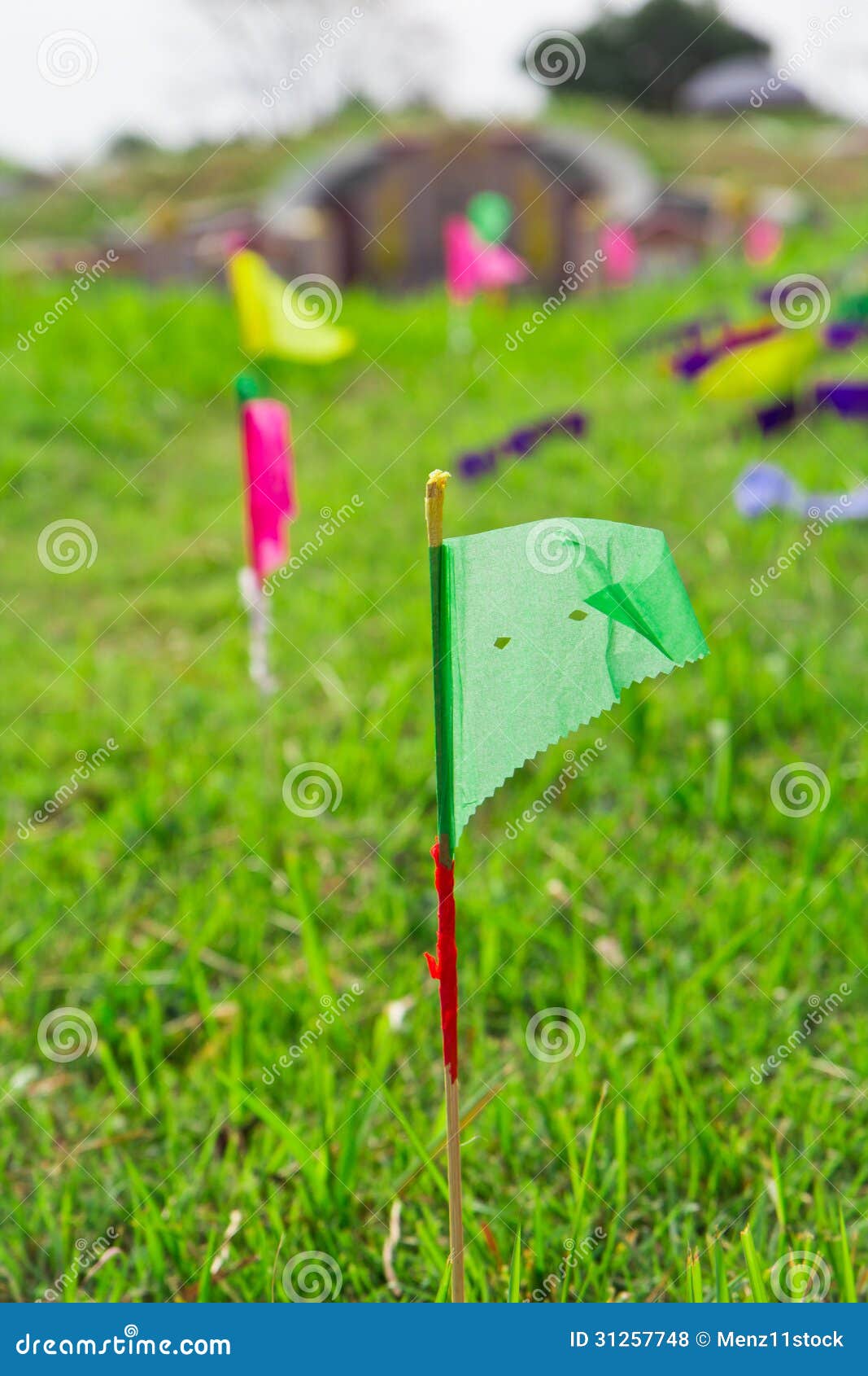 Ching Ming foto de stock. Imagem de papel, campo, planta - 31257748