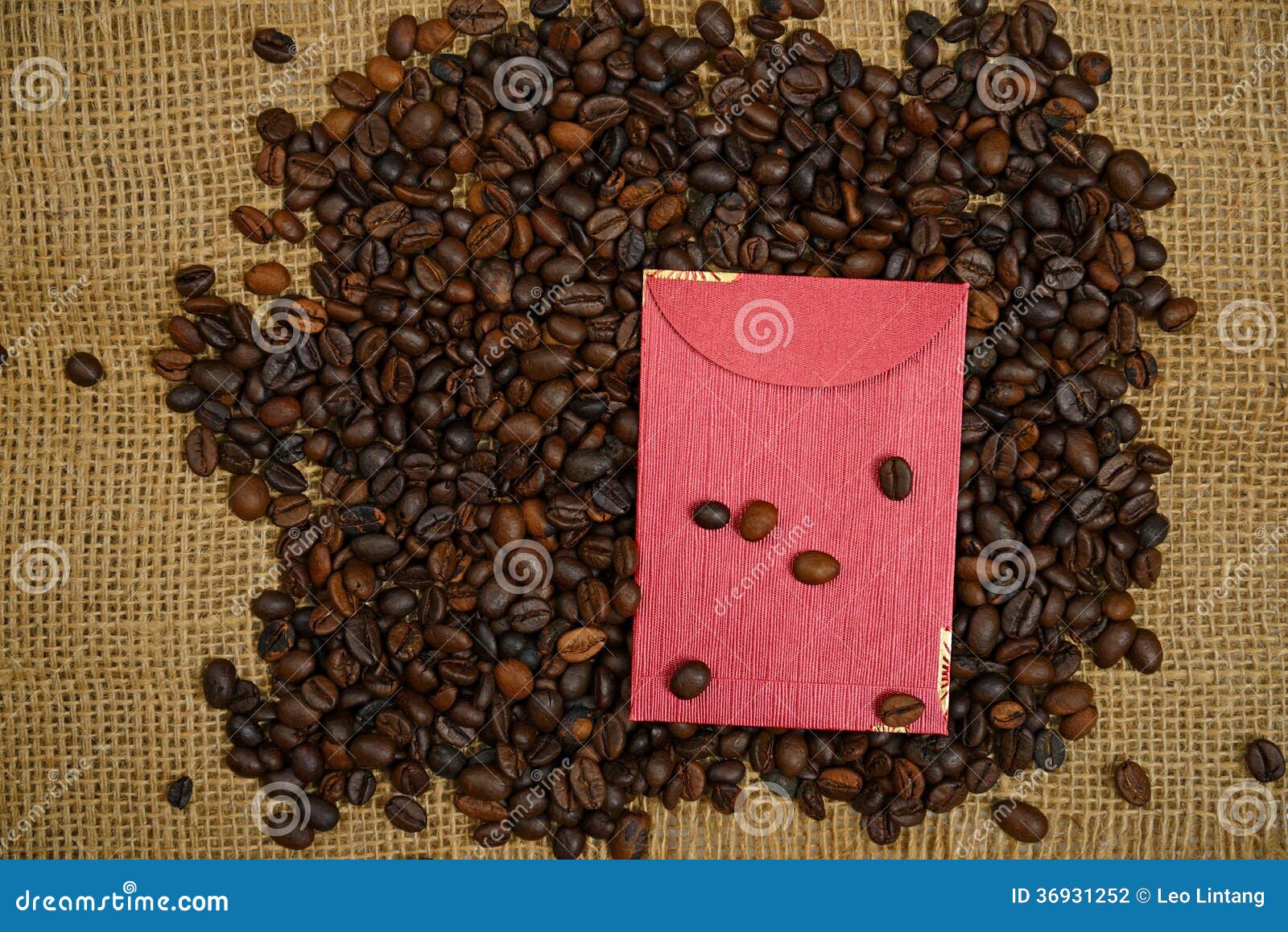 Chino Ang Pao and Coffee Bean Foto de archivo - Imagen de chino ...