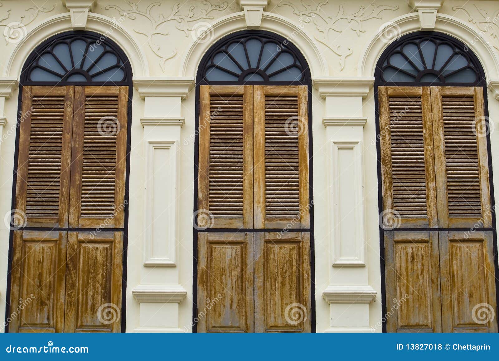 Chino portuguese windows stock photo. Image of open, portuguese - 13827018