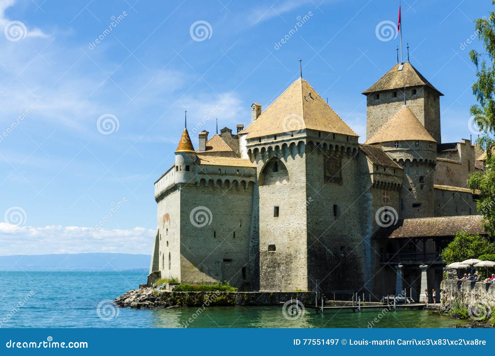 Chinon castle editorial photography. Image of europe - 77551497