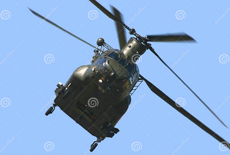 Chinook helicopter stock photo. Image of blue, pilot, action - 590038