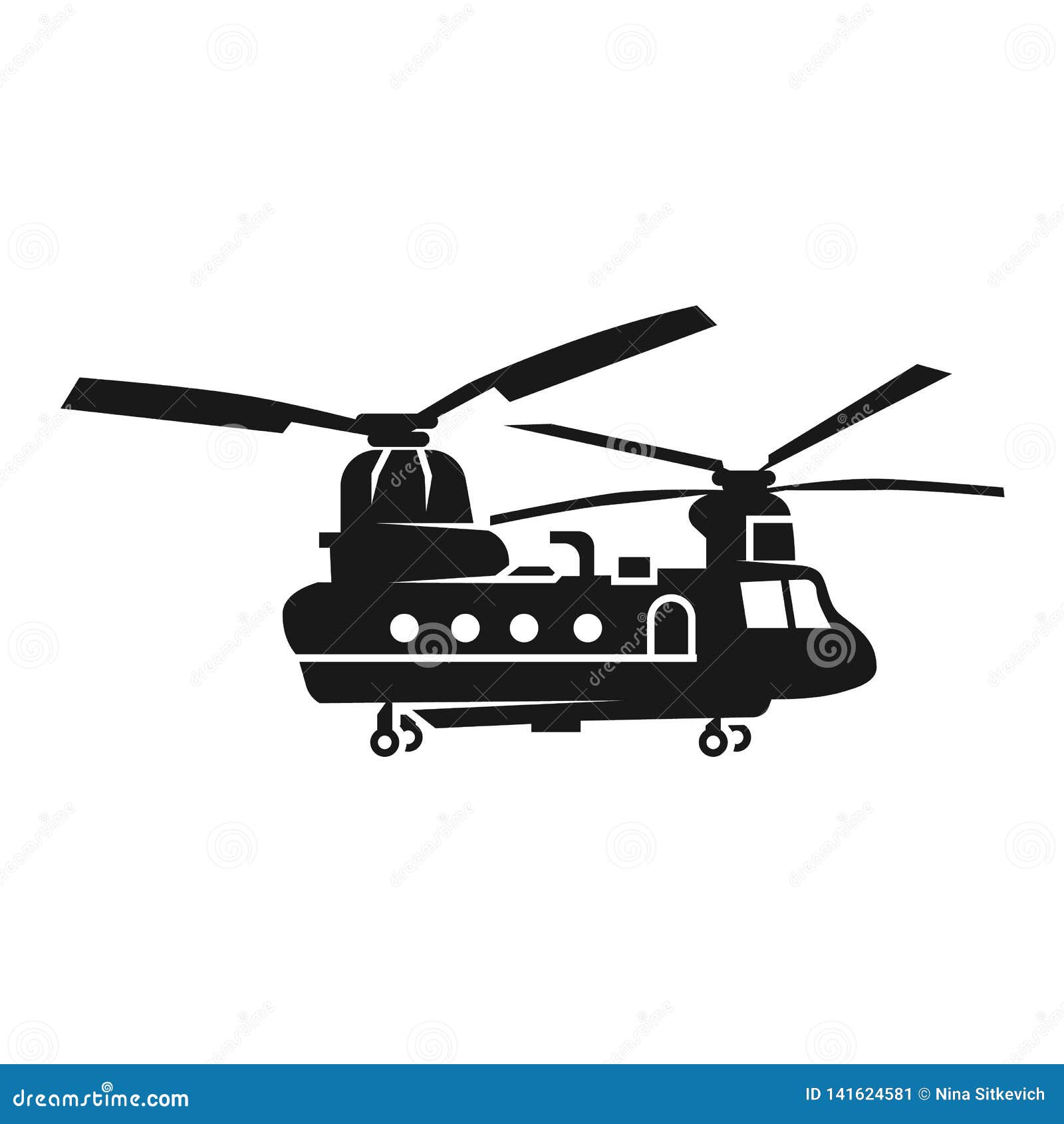 Chinook Helicopter Icon, Simple Style Stock Vector - Illustration of ... Chinook Helicopter Icon, Simple Style Stock Vector - Illustration of ...