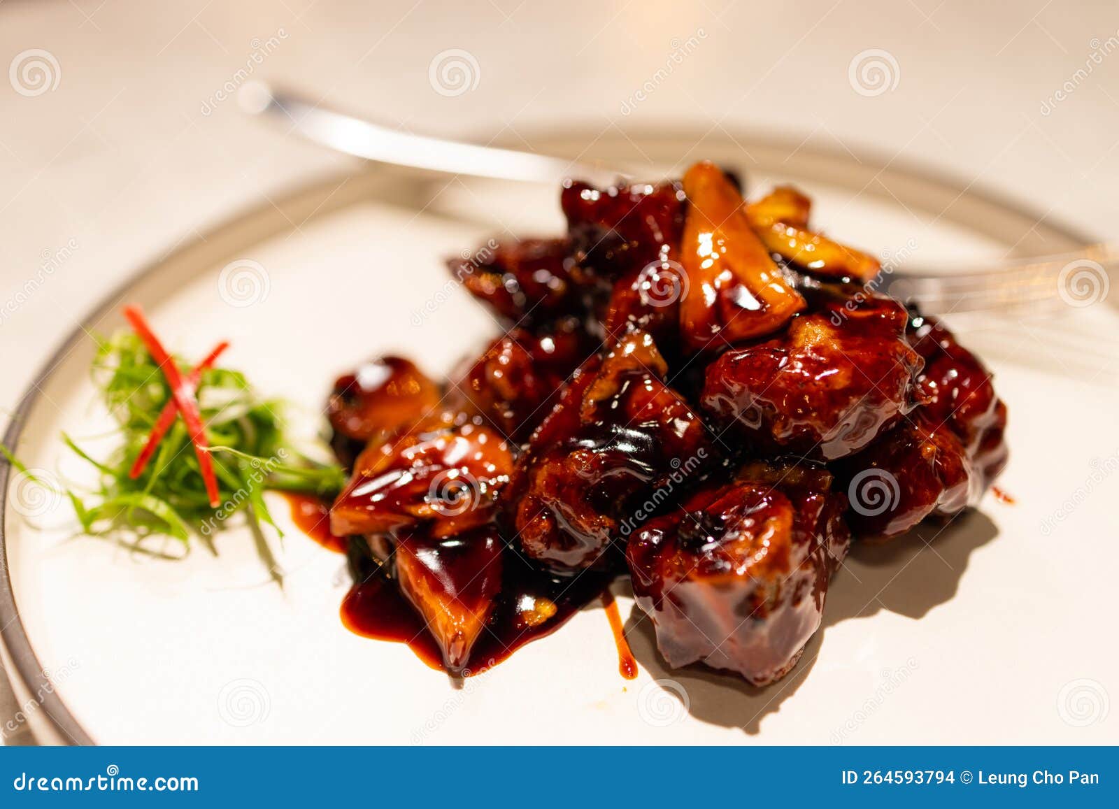 Chinse cuisine peking pork stock photo. Image of dinner - 264593794